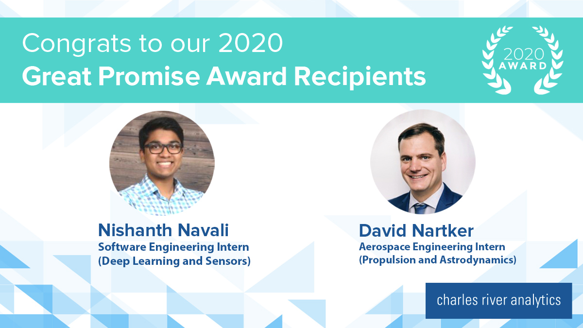 Congrats to Our 2020 Great Promise Award Recipients! - Charles River ...
