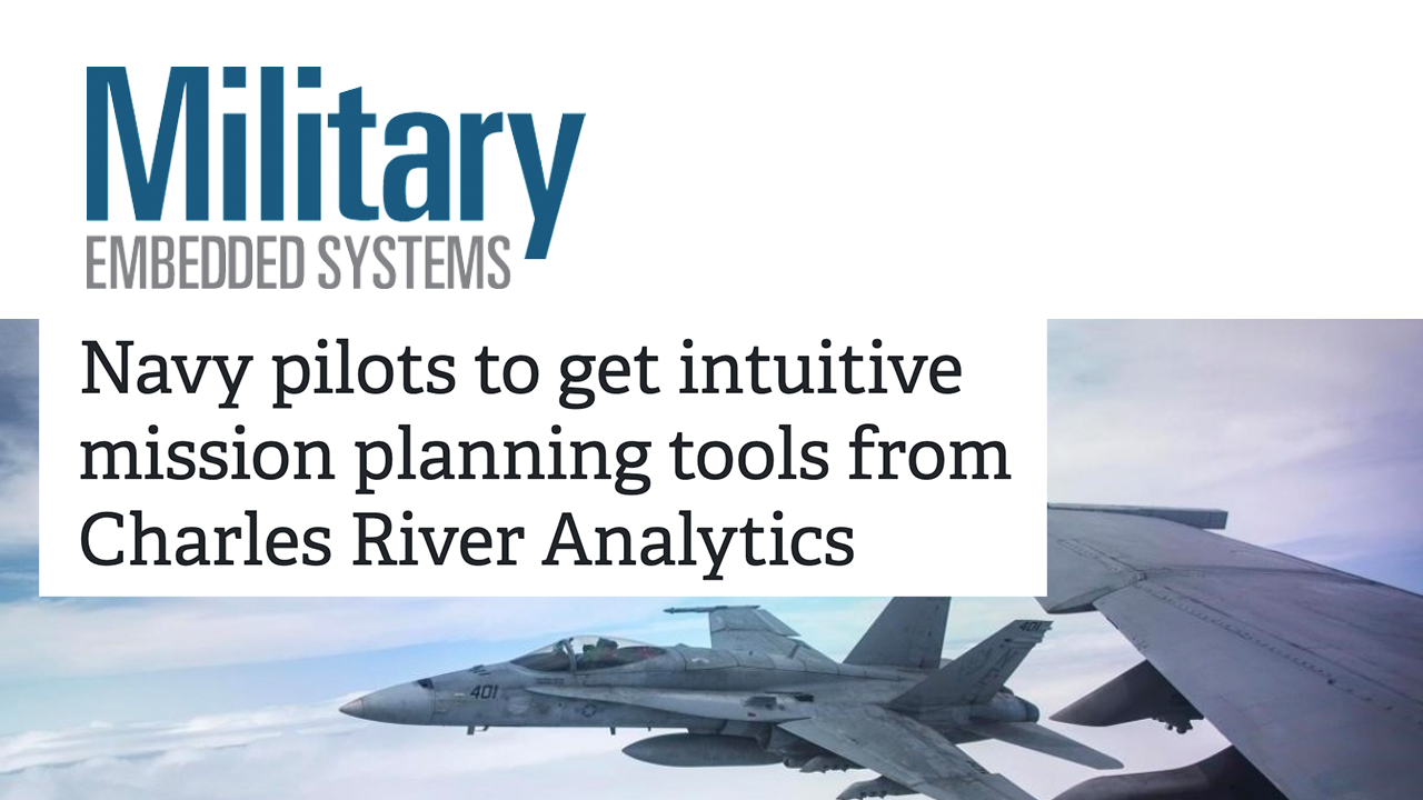 UI & HMT - Charles River Analytics