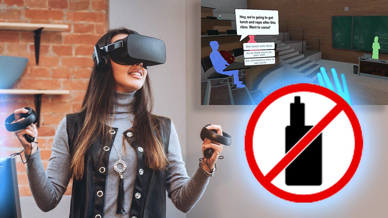 VR app to help people quit vaping